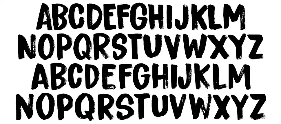 Bitterbrush font by Hanoded | FontRiver