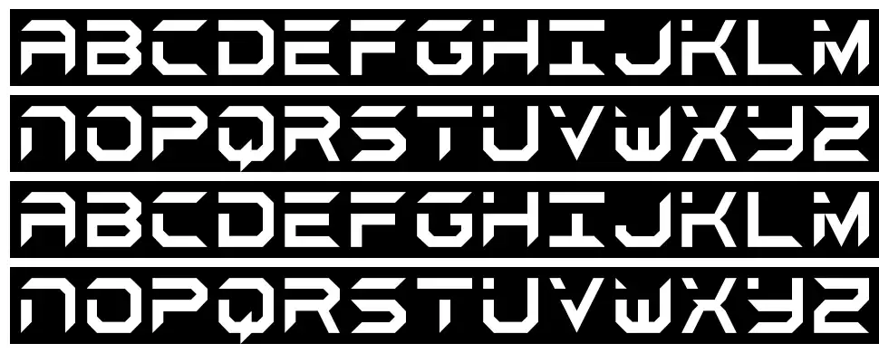 Black and White font by Matěj Hofman | FontRiver