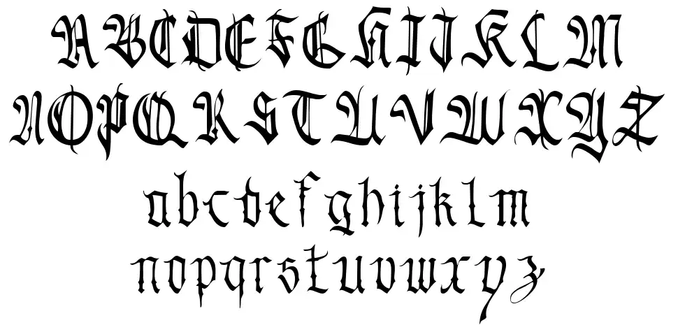 Black Blade font by Kong Font | FontRiver