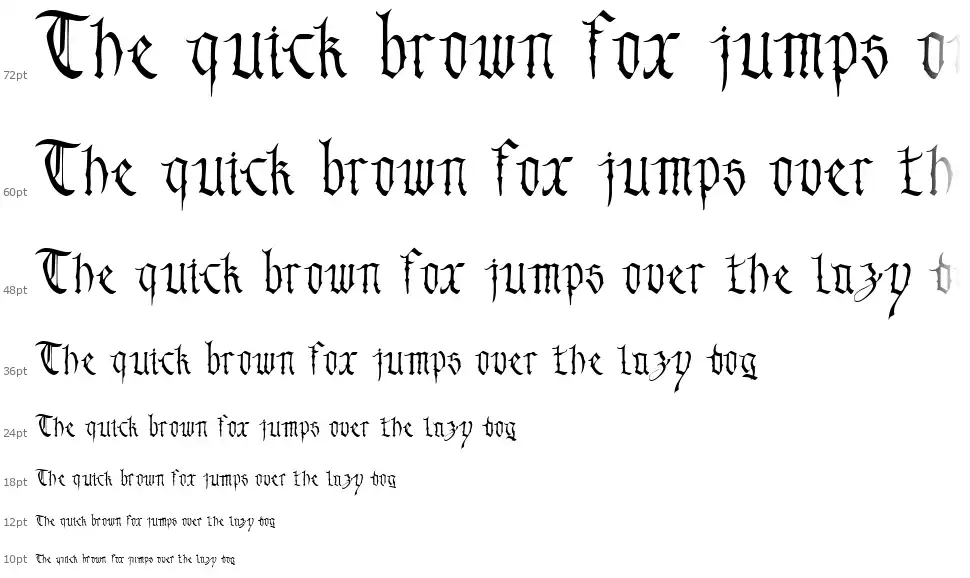 Black Blade font by Kong Font | FontRiver