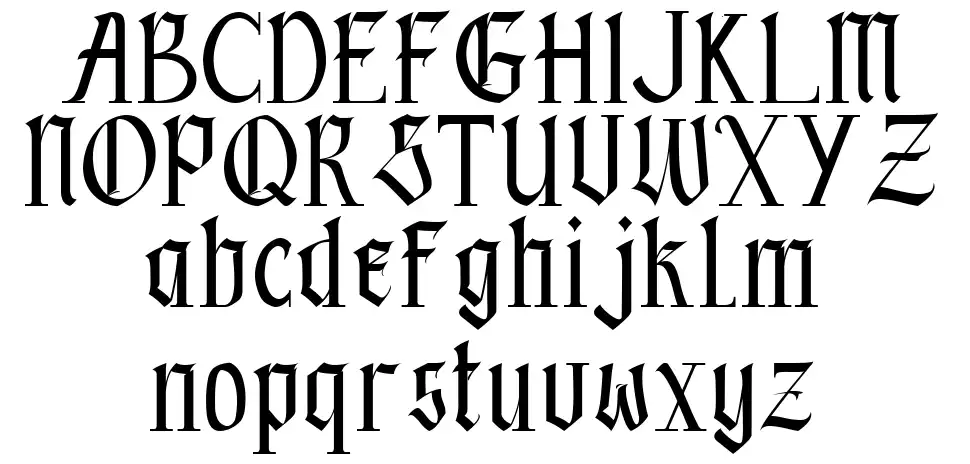 Black Book font by Kong Font | FontRiver