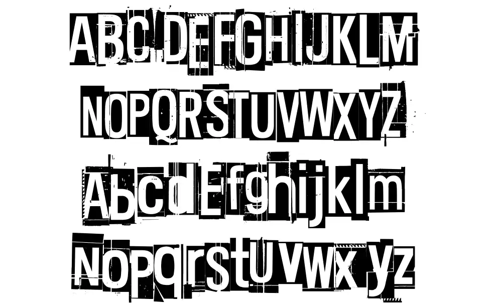 Black clouds, white sky font by junkohanhero | FontRiver