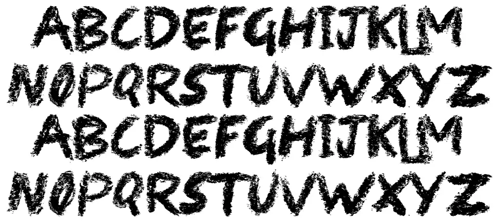 Black Crayon font by TattooWoo - FontRiver