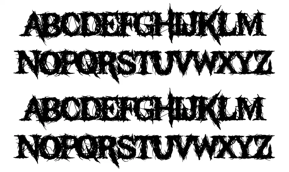 Black Dahlia font by Chris Vile | FontRiver