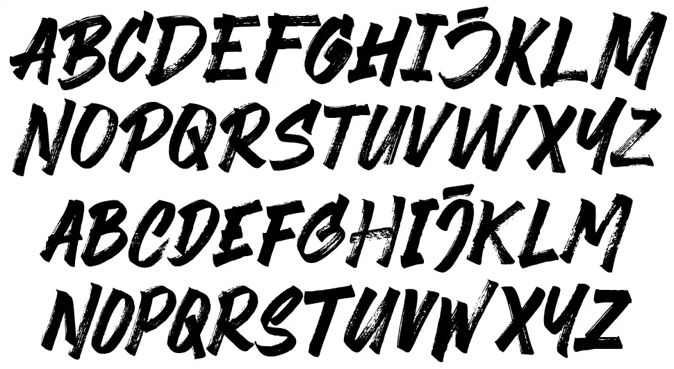 Black Finger font by Rochart Studio | FontRiver