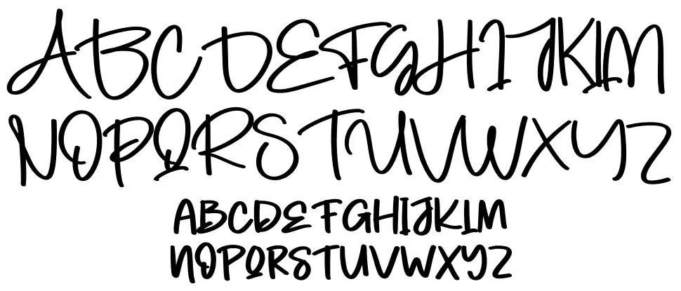 Black Girl font by scratchones | FontRiver