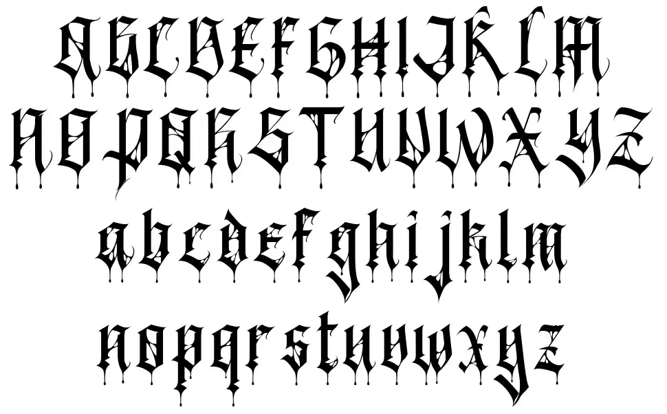 Black Spider font by Kong Font | FontRiver