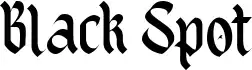 Black Spot font by Kong Font | FontRiver