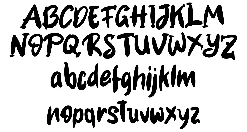 Black Thunder font by Letterafa Studio | FontRiver