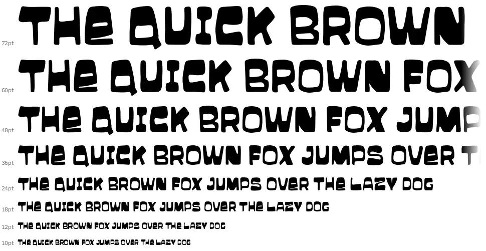 Black Wagoon font by Letterhend Studio | FontRiver