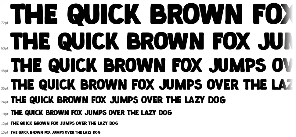 Blackbuster font by Gassstype | FontRiver