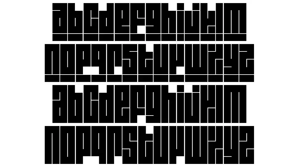 Blackout font by Flat-It | FontRiver