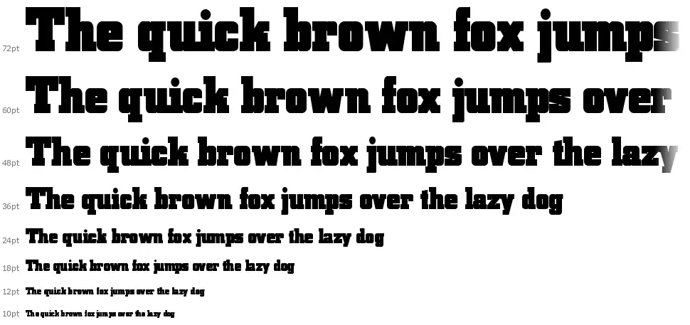 Blax Slab XXL font by Manfred Klein | FontRiver