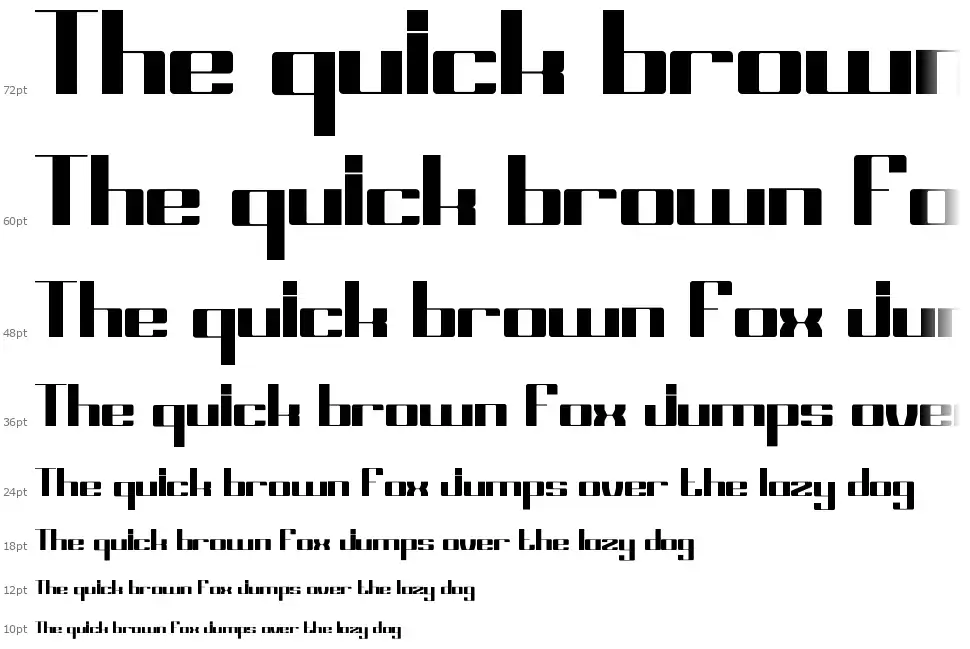 Block 17 font by Abhishek Junghare | FontRiver