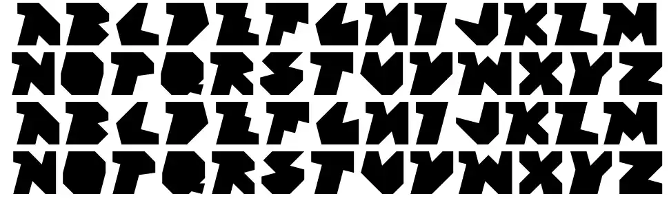 Block Factory font by Nodho Estudio de diseño | FontRiver