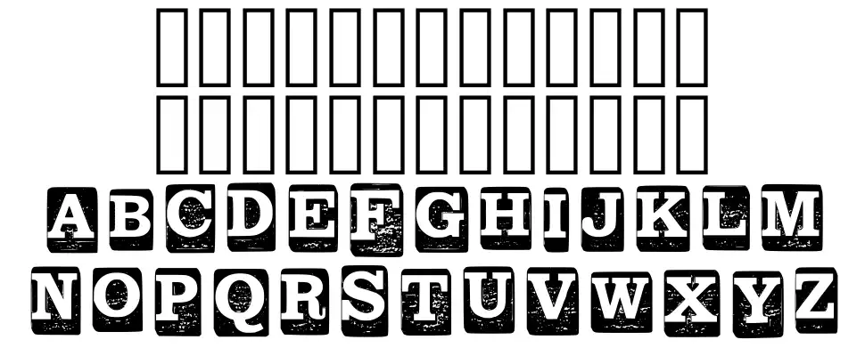 Block Letters font by Graphics Bam - FontRiver