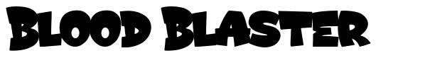 Blood Blaster font by Bangkit Tri Setiadi | FontRiver