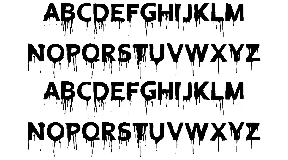 Blood Lust font by Chris Vile | FontRiver