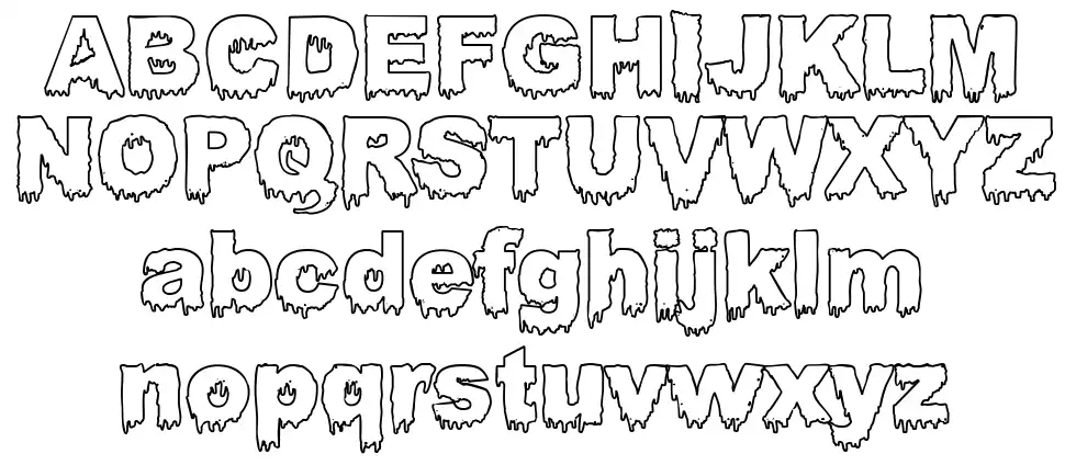 Bloody Stump font by Omega Font Labs | FontRiver