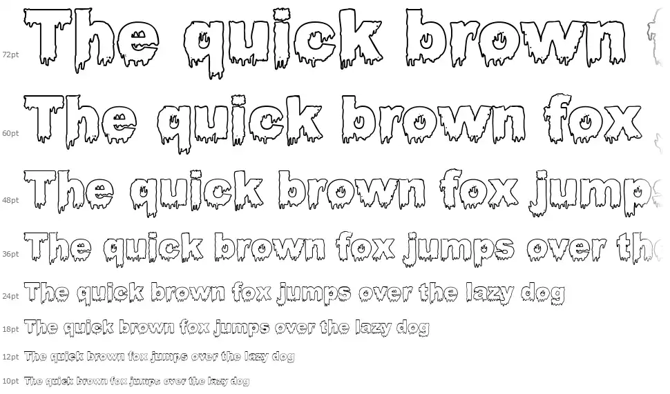 Bloody Stump font by Omega Font Labs | FontRiver