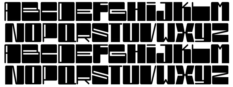 Bloxy font by Mike | FontRiver