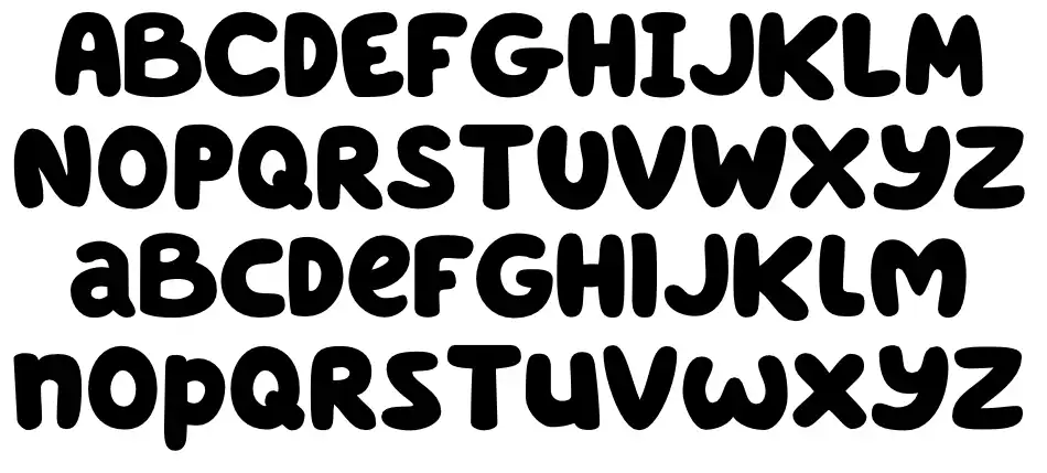 Blue Custard font by rockcake | FontRiver