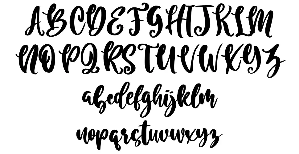 Blue Rose font by Din Studio | FontRiver