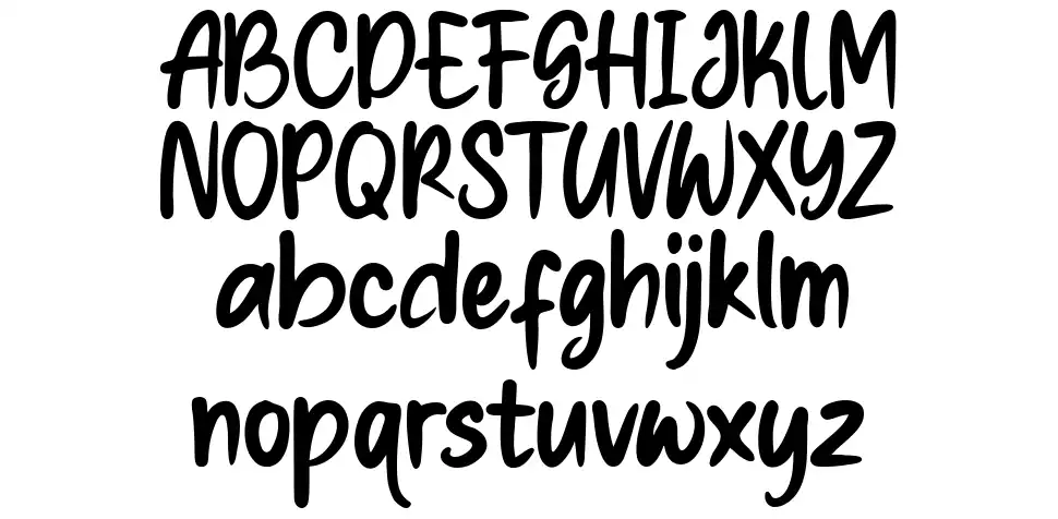 Blue Yellow font by Hoperative | FontRiver