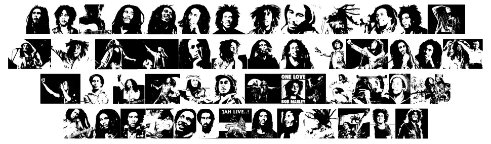 BOB MARLEY font by Chanaka Liyanage | FontRiver