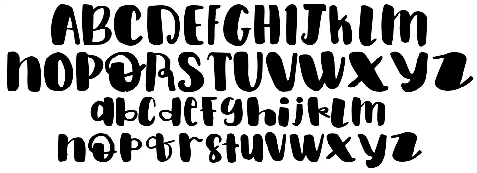 Boba font by Mariyana | FontRiver