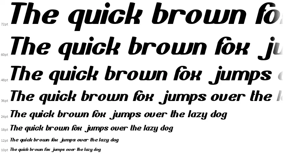 Bold and blue font by weknow | FontRiver