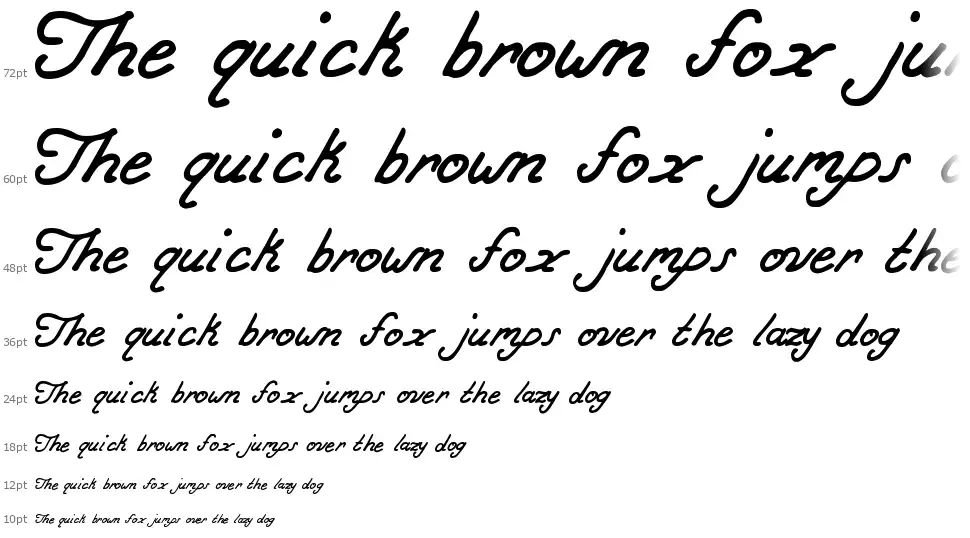 Bold Curse font by Jayde Garrow | FontRiver