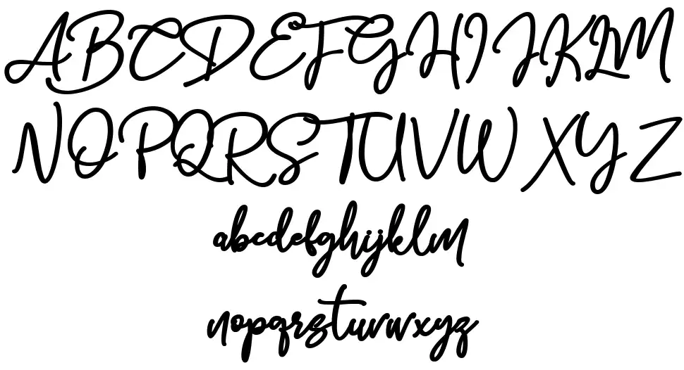 Fuente Bolder Line diseñada por Lettersiro Studio