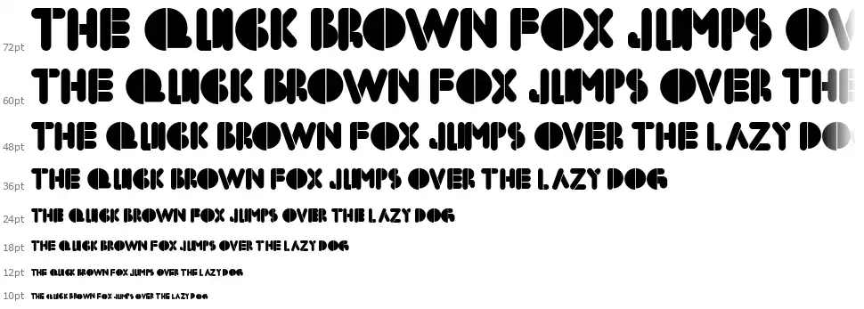 BoldFace Stencil font by Ashley Weinberger | FontRiver