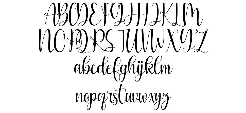 Bonaparte font by Supersemar Letter | FontRiver