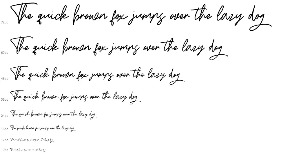 Boss Signature font by Good Java Studio | FontRiver