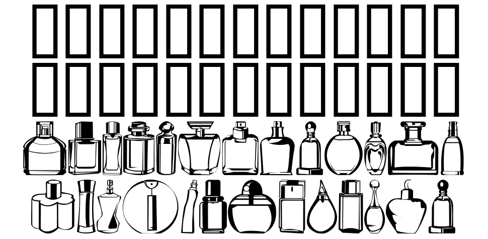 Botellas 2004 font by Cristian Etchevers | FontRiver