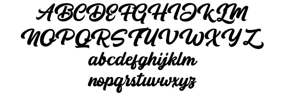 Botram font by Budi Erlangga | FontRiver