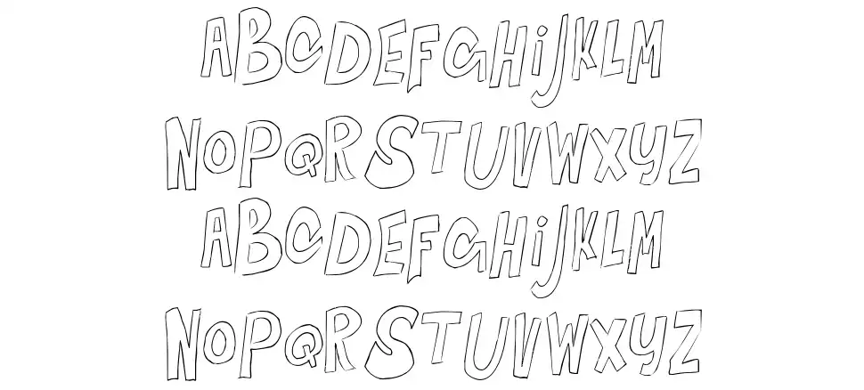 Bouncing on the Walls font by Skyhaven!!!!! Yeah!!! | FontRiver