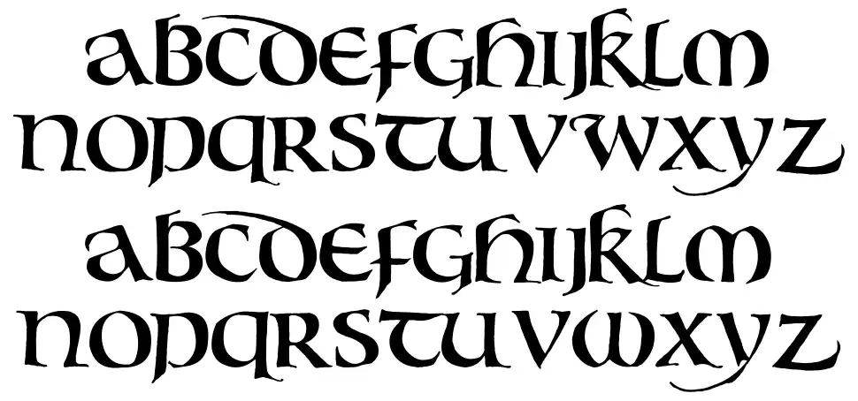 Bouwsma Uncial font by Mouser Fonts | FontRiver