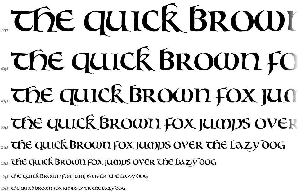 Bouwsma Uncial font by Mouser Fonts | FontRiver