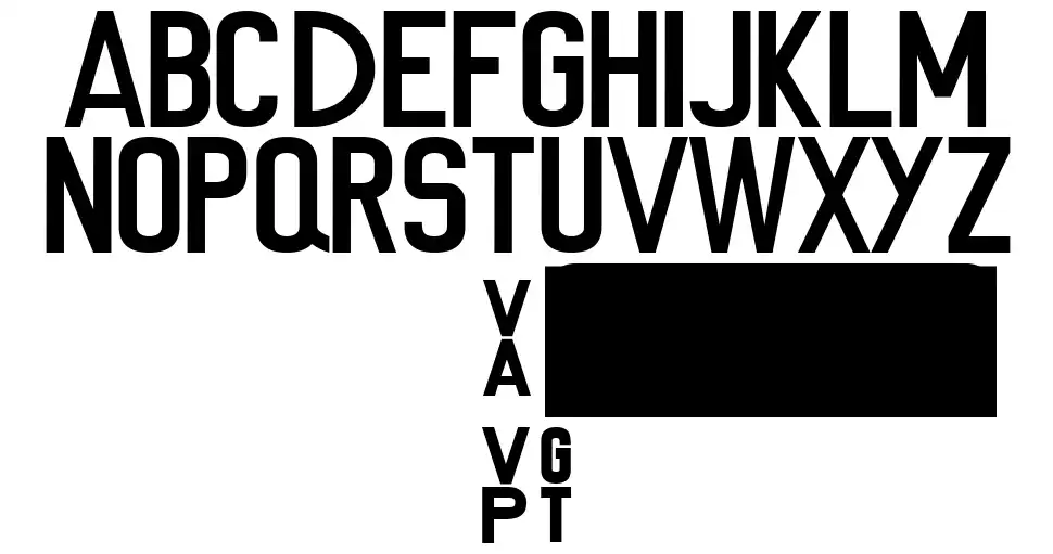 BP 12-22 font by Peter Wiegel | FontRiver