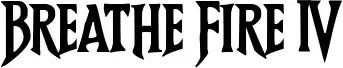 Breathe Fire IV font by Chequered Ink | FontRiver