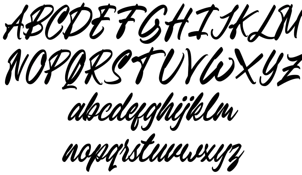 Breavenheart font by Haris Purnama | FontRiver