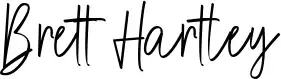 Brett Hartley font by Brett Hartley Script | FontRiver