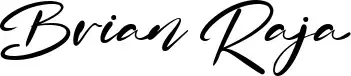 Brian Raja font by Kong Font | FontRiver