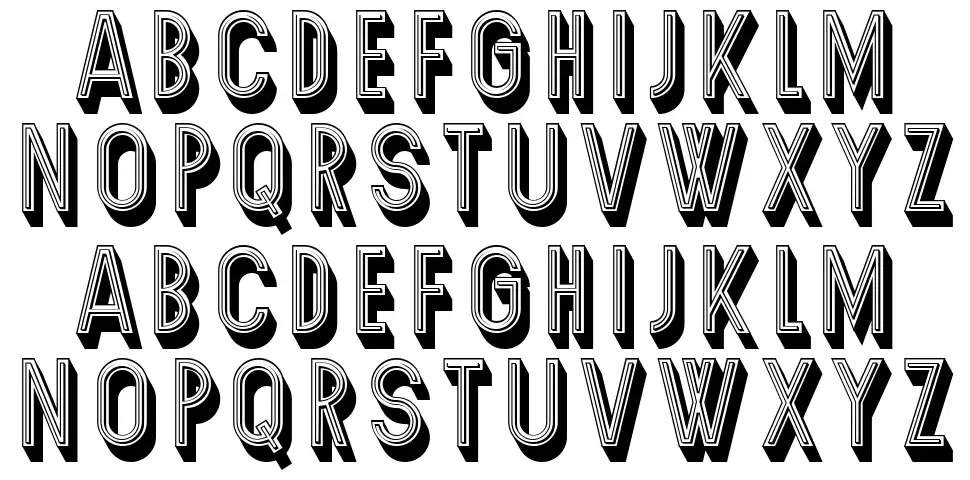 Bridge font by Vladimir Nikolic - FontRiver