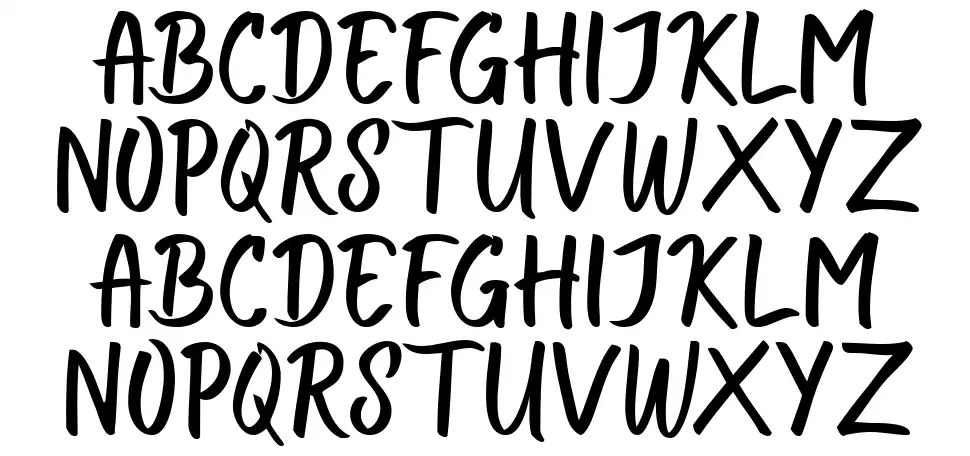 Bright Sunshine Cap font by Mindtype Co. | FontRiver