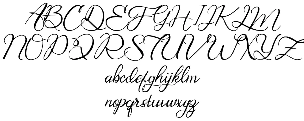 Bring Heart font by Roch Art - FontRiver