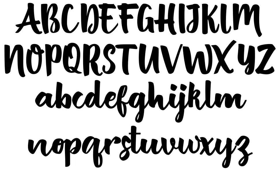 British Script font by zulkhairilettering | FontRiver
